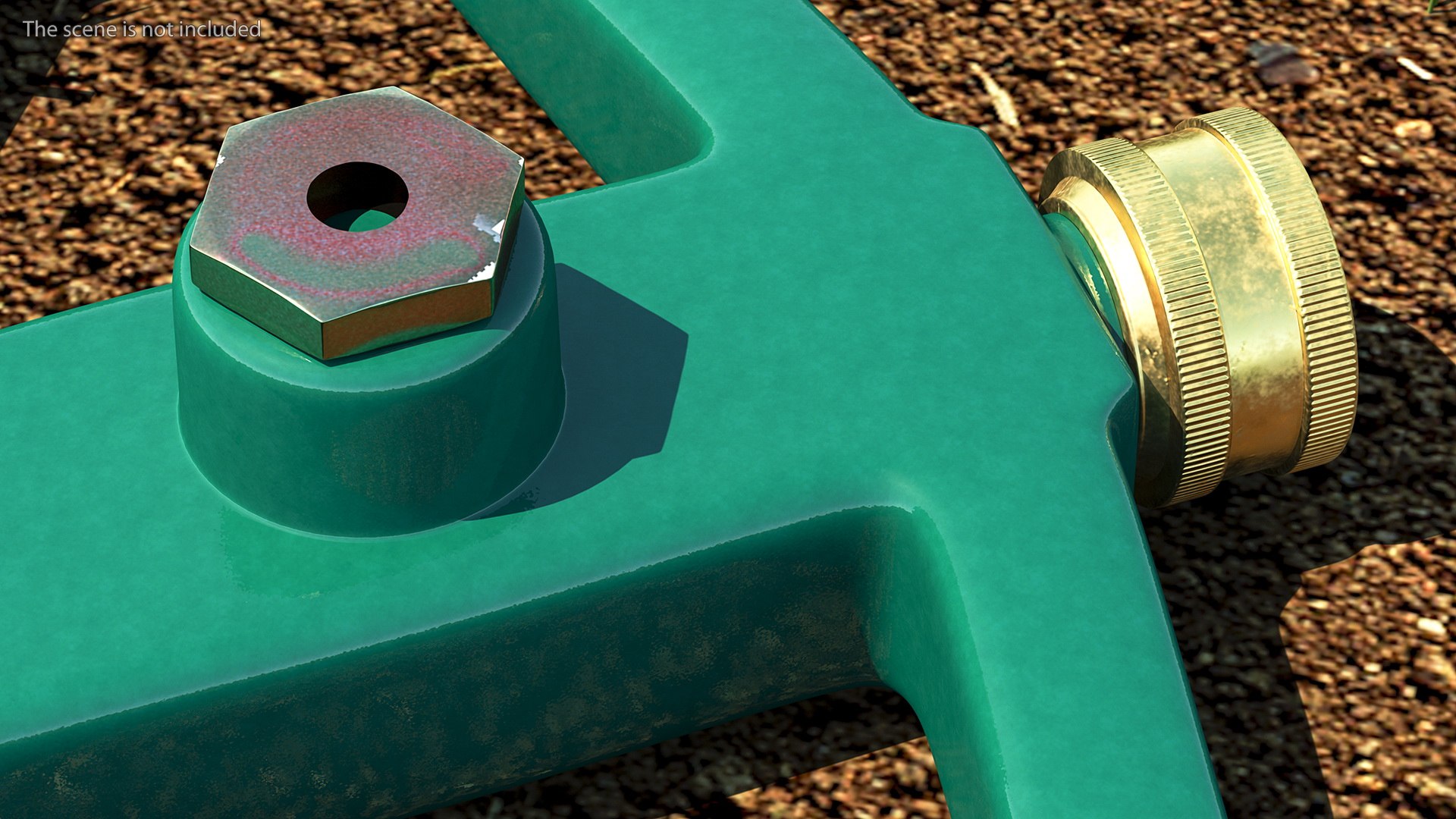 Metal Sprinkler Sled Base 3D Model - TurboSquid 1852201