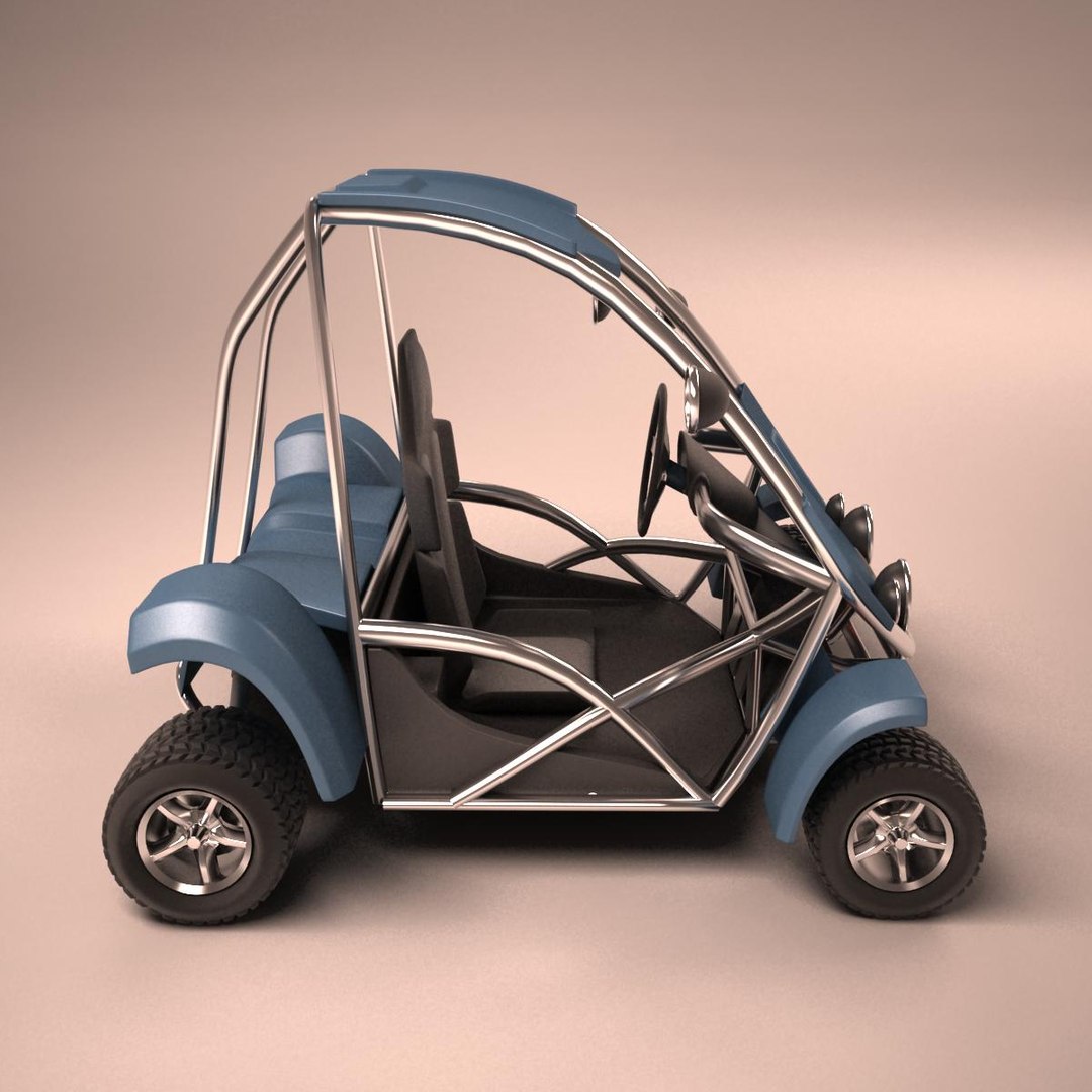 buggy cartoon 3d 3ds