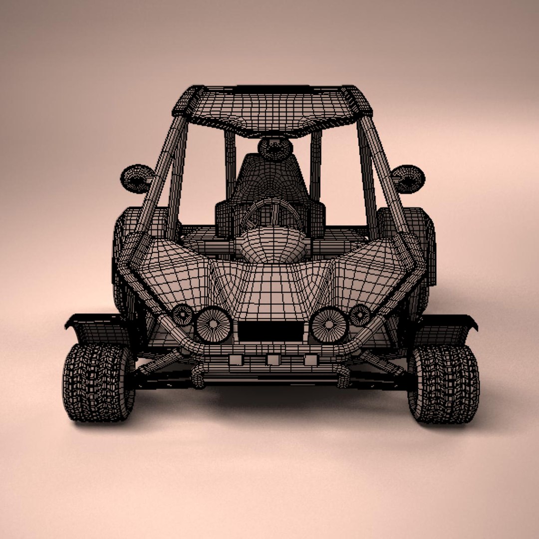 buggy cartoon 3d 3ds