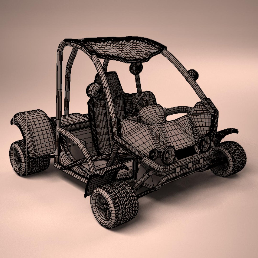 buggy cartoon 3d 3ds