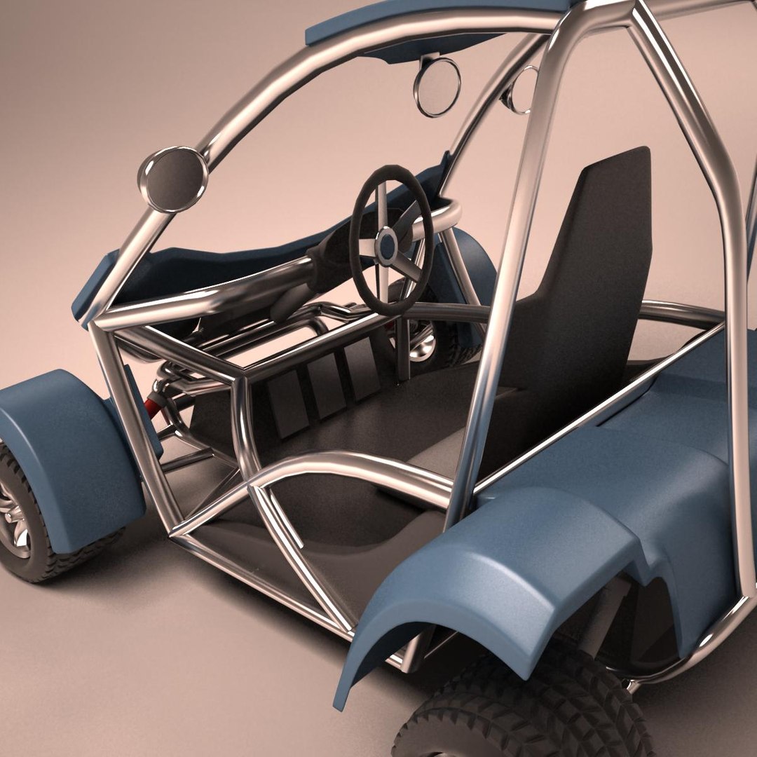 buggy cartoon 3d 3ds