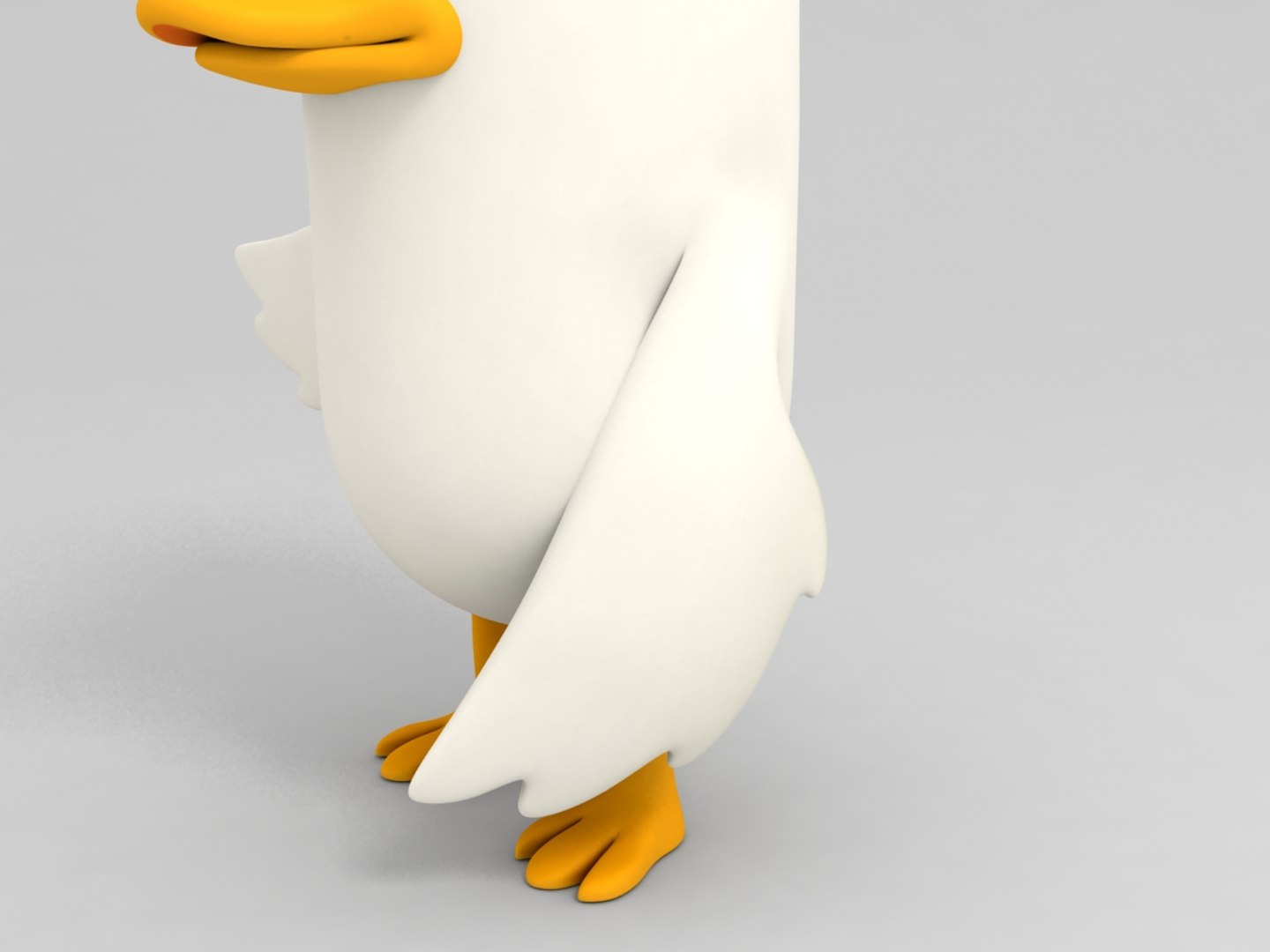3D duck character cartoon rigged - TurboSquid 1274561
