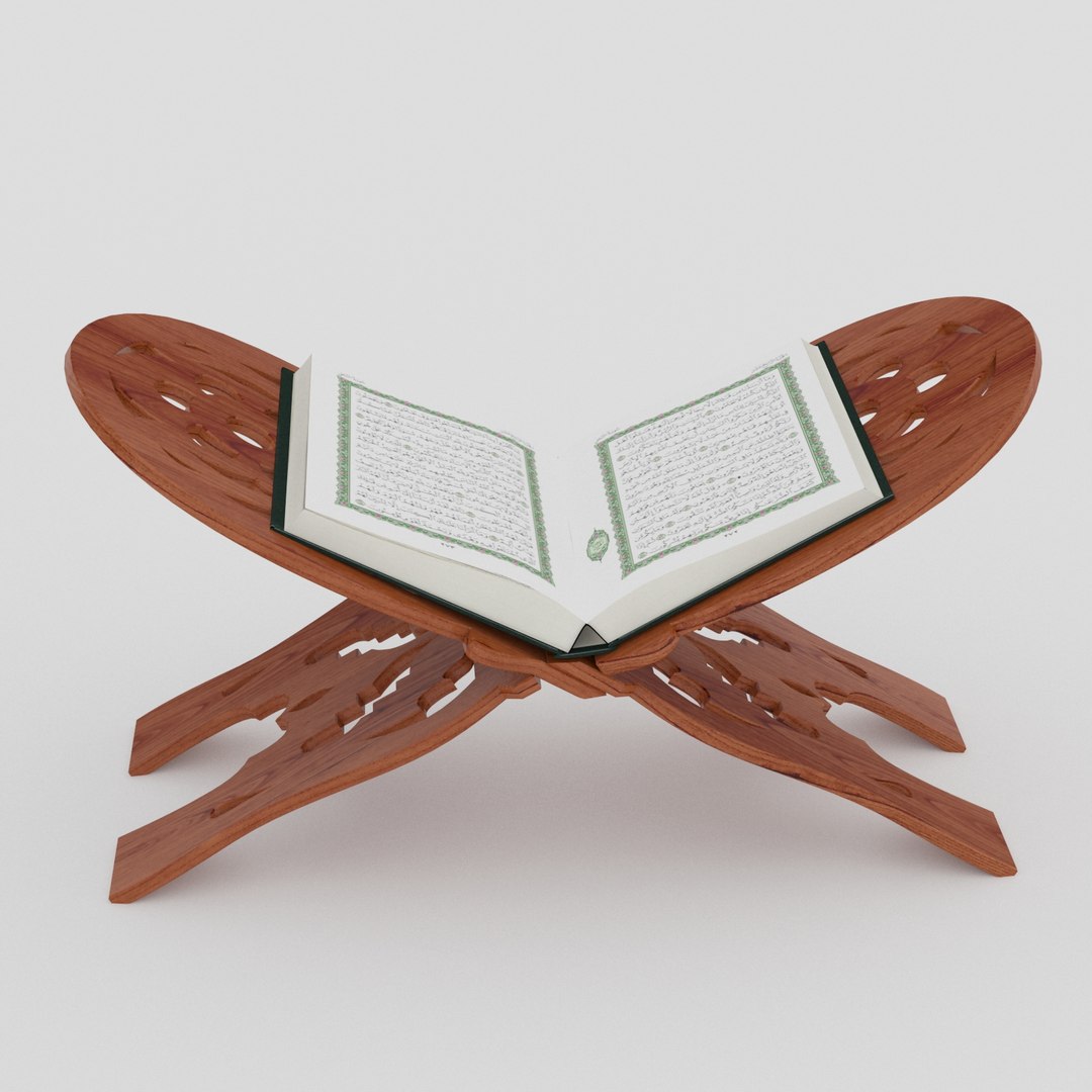 3D Quran Book Islamic - TurboSquid 1404992
