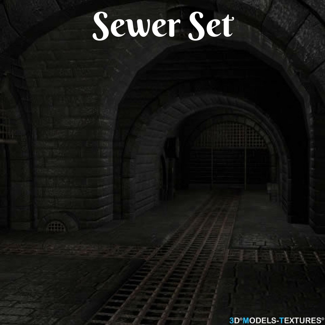 3D Sewer Set Model - TurboSquid 1210721