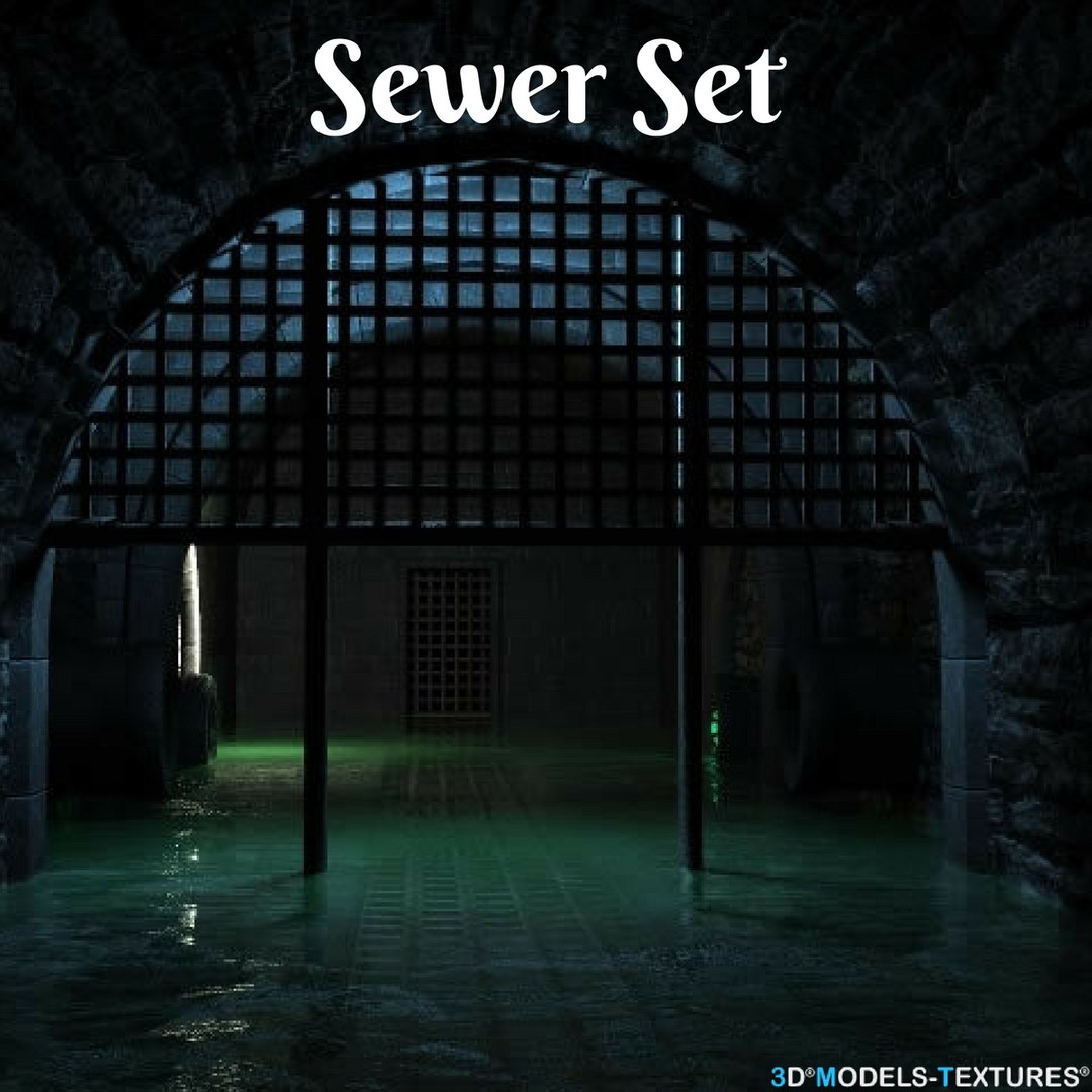 3D Sewer Set Model - TurboSquid 1210721