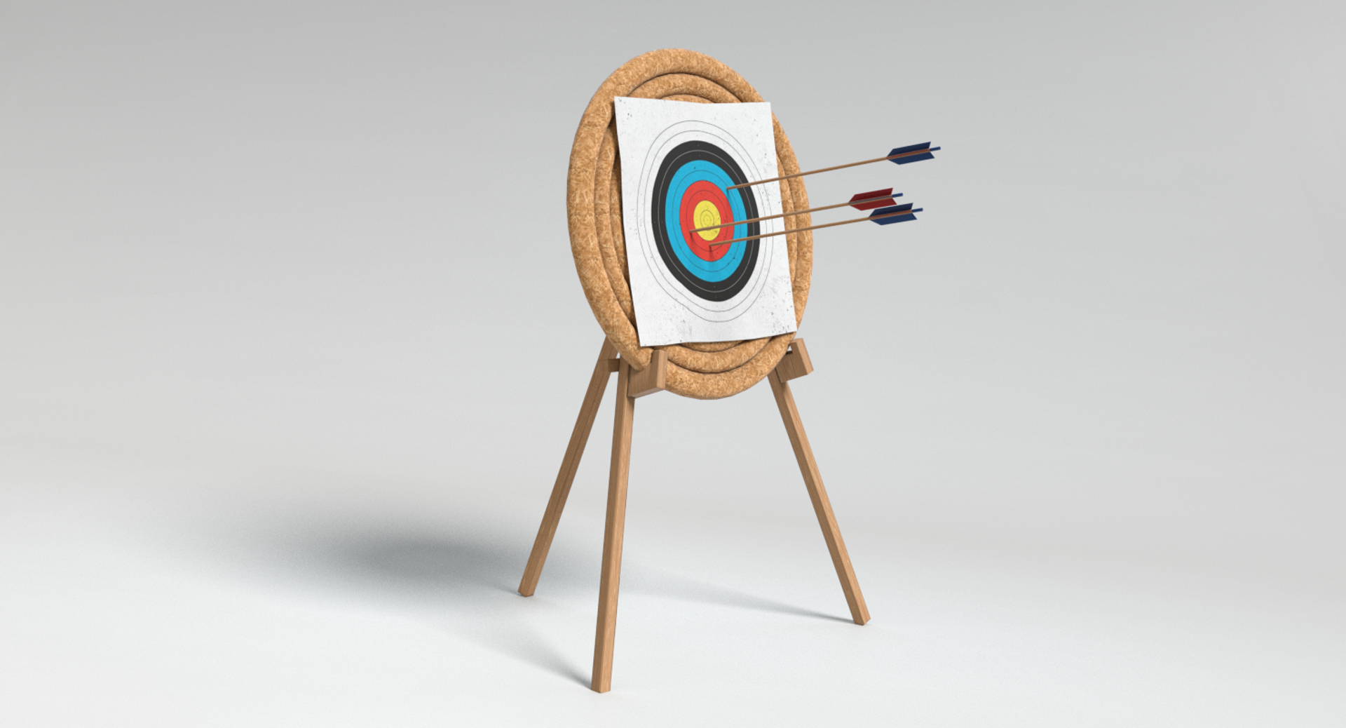 3D Archery Hay Target Model - TurboSquid 1188273