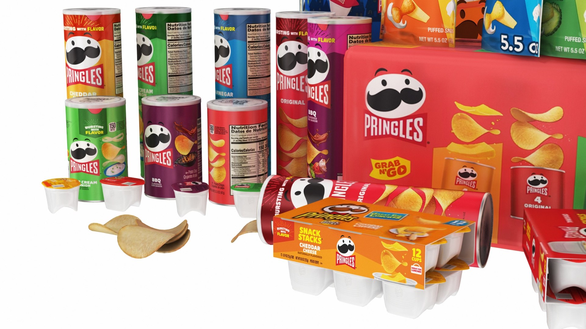 3D Model Pringles 24 In 1 - TurboSquid 2296198