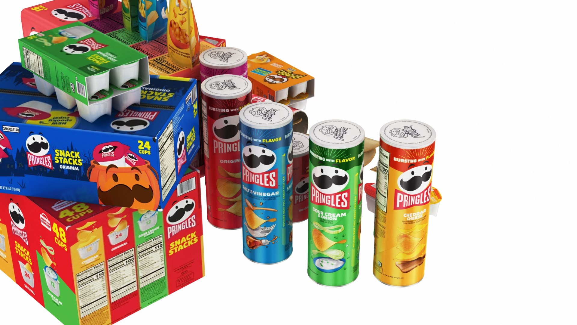 3D Model Pringles 24 In 1 - TurboSquid 2296198