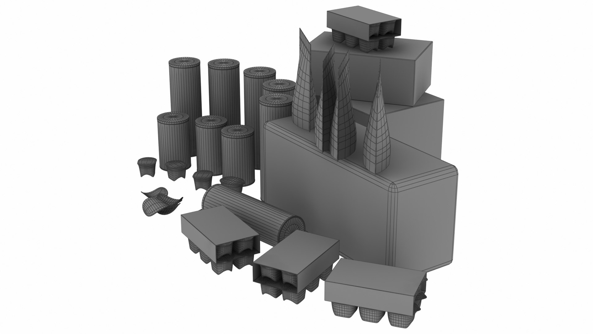 3D Model Pringles 24 In 1 - TurboSquid 2296198