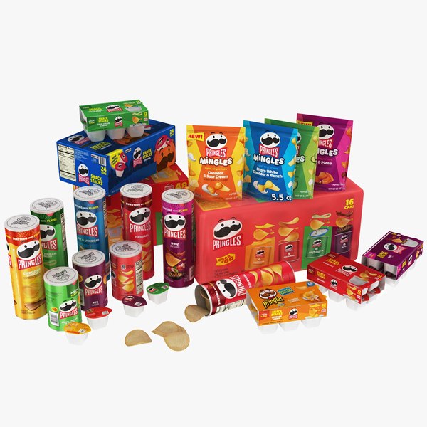 modelo 3d Pringles 24 en 1 - TurboSquid 2296198