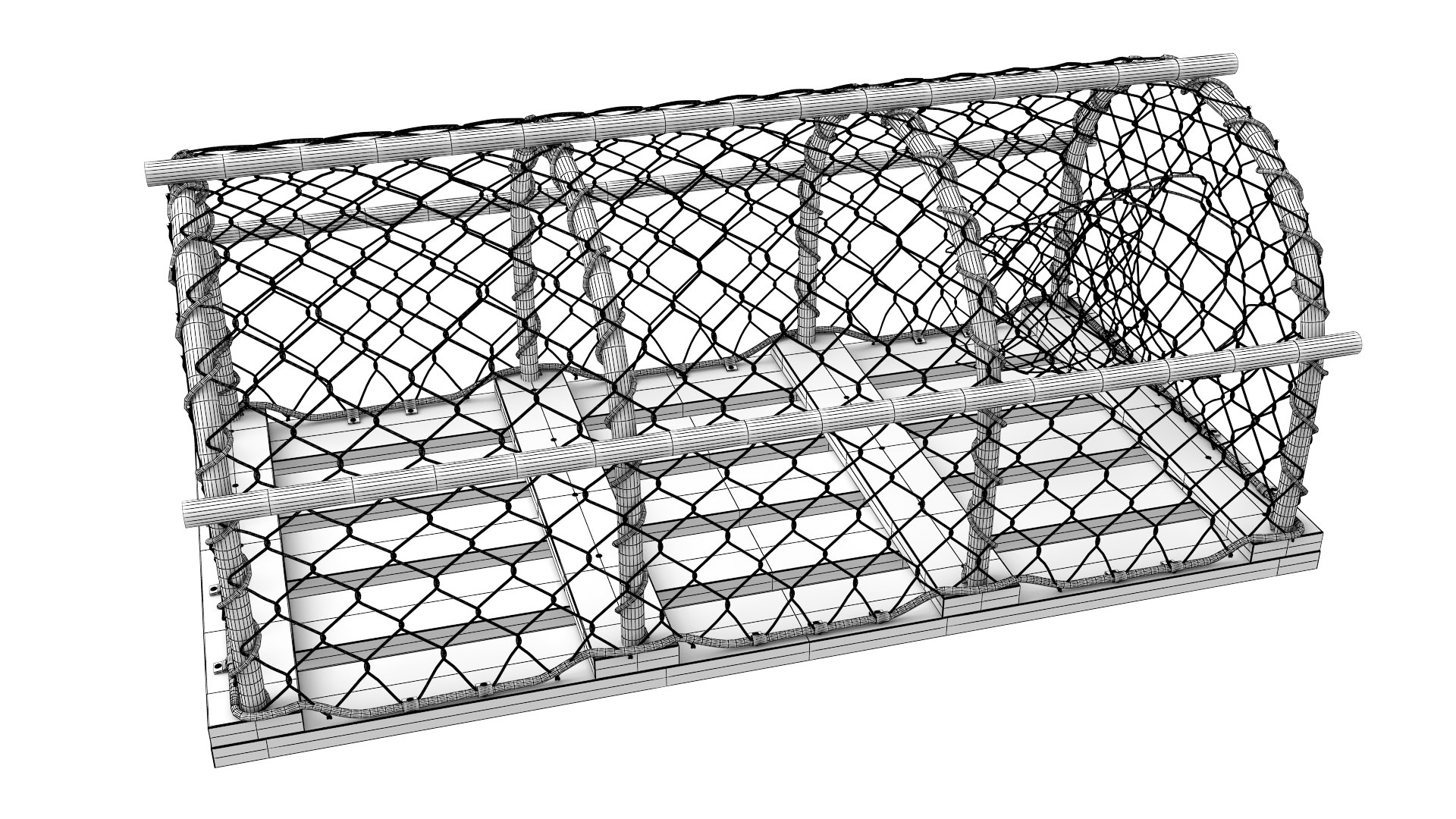 3D Lobster Pot Model - TurboSquid 1882107