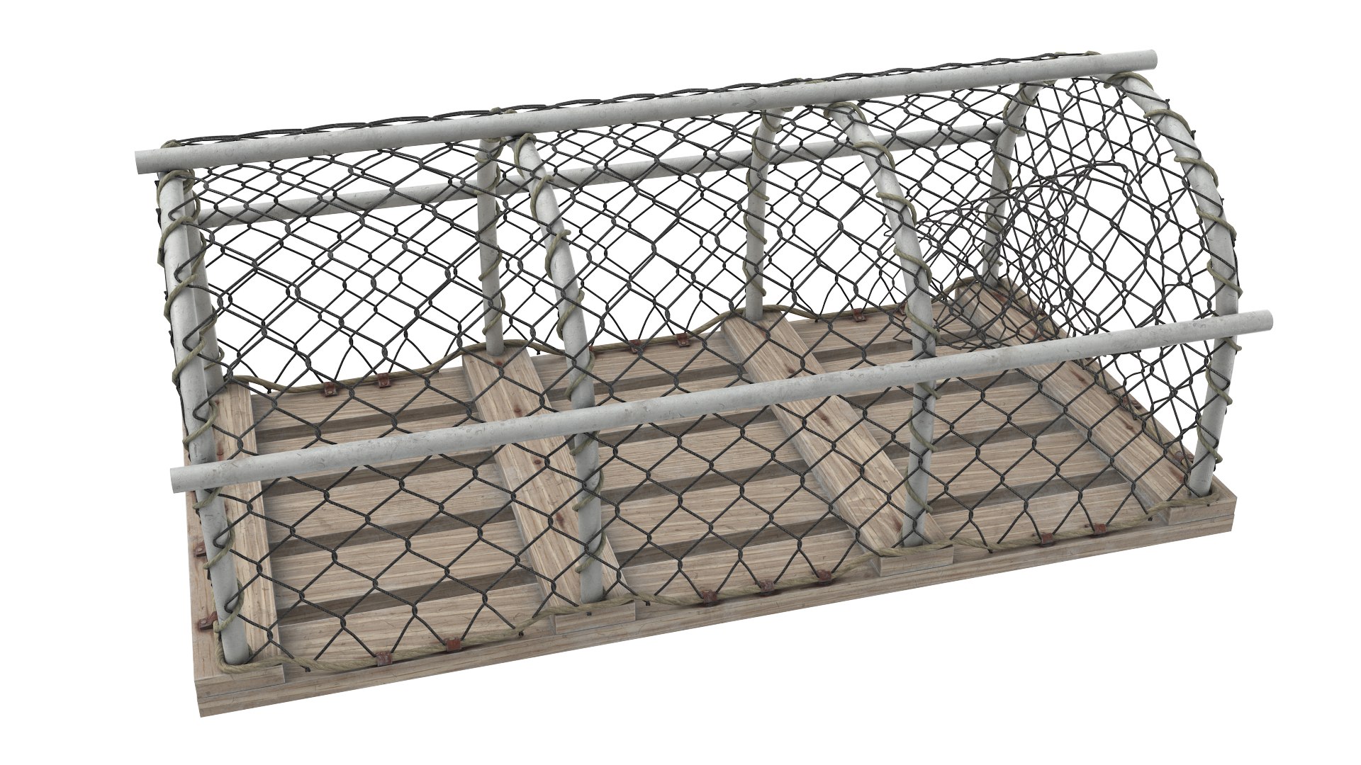 3D Lobster Pot Model - TurboSquid 1882107