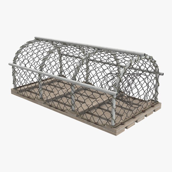 3D Lobster Pot model - TurboSquid 1882107