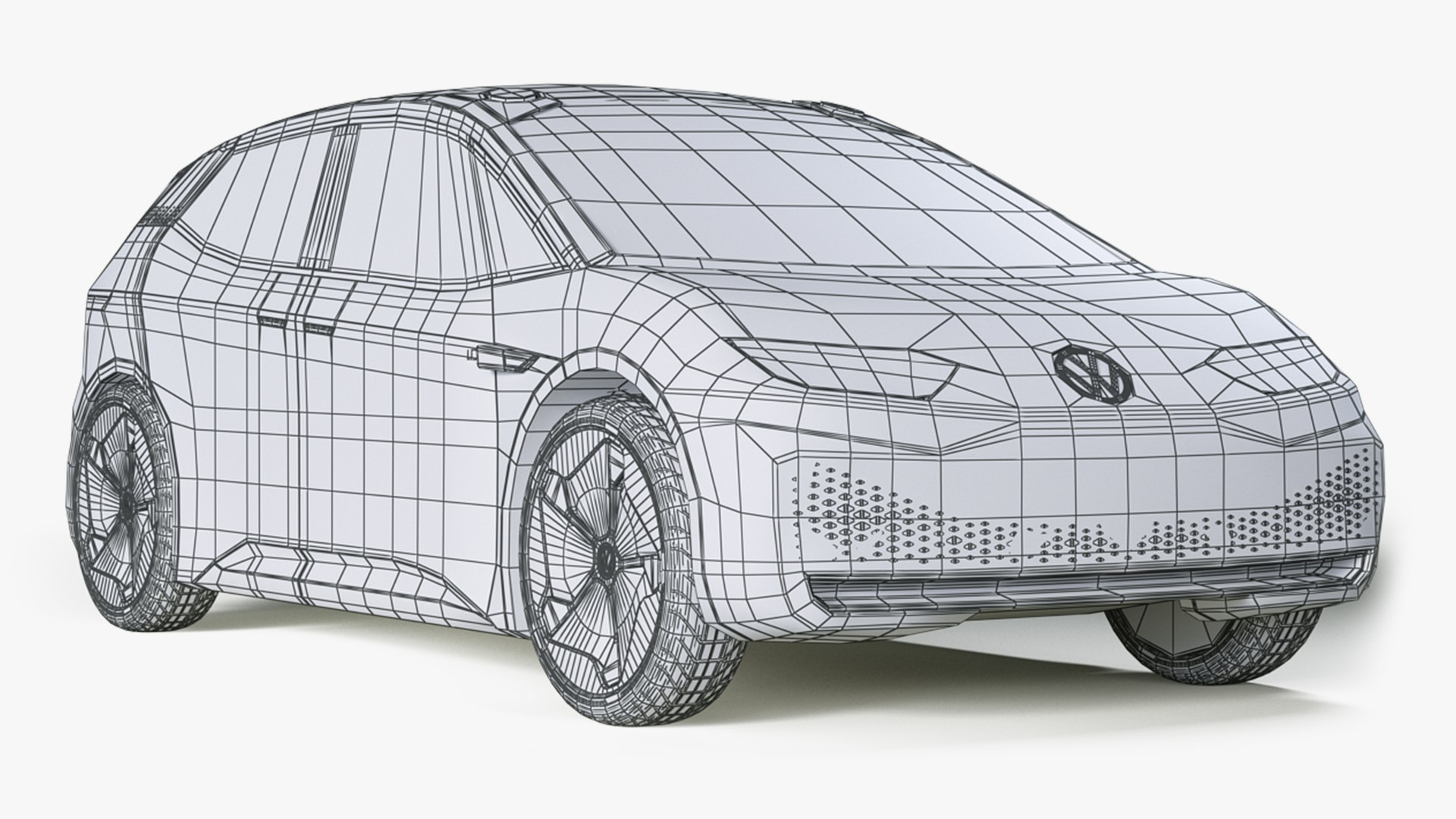 3D Volkswagen Id - TurboSquid 1553254