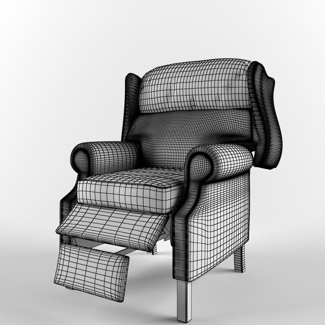 berrington recliner 3d model