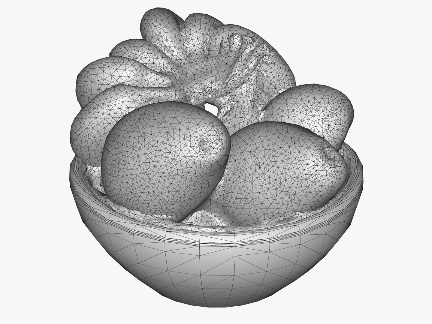 Free 3D Model Tropical Fruits Decoration - TurboSquid 1952491