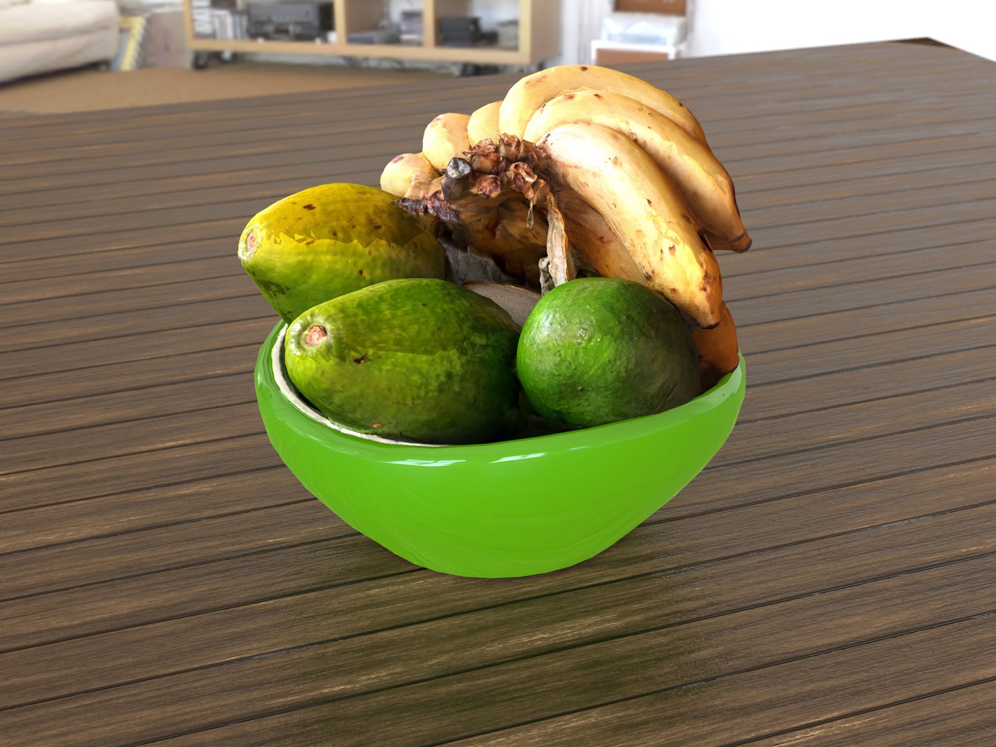 Free 3D Model Tropical Fruits Decoration - TurboSquid 1952491