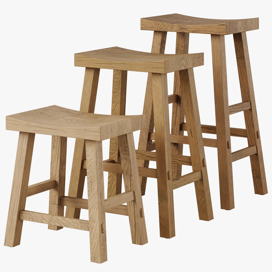 3D Bar stool Asayo model - TurboSquid 2064717