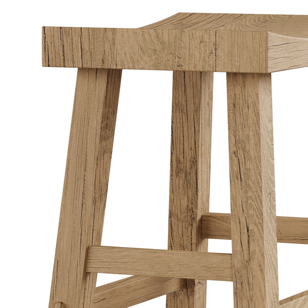 3D Bar Stool Asayo Model - TurboSquid 2064717