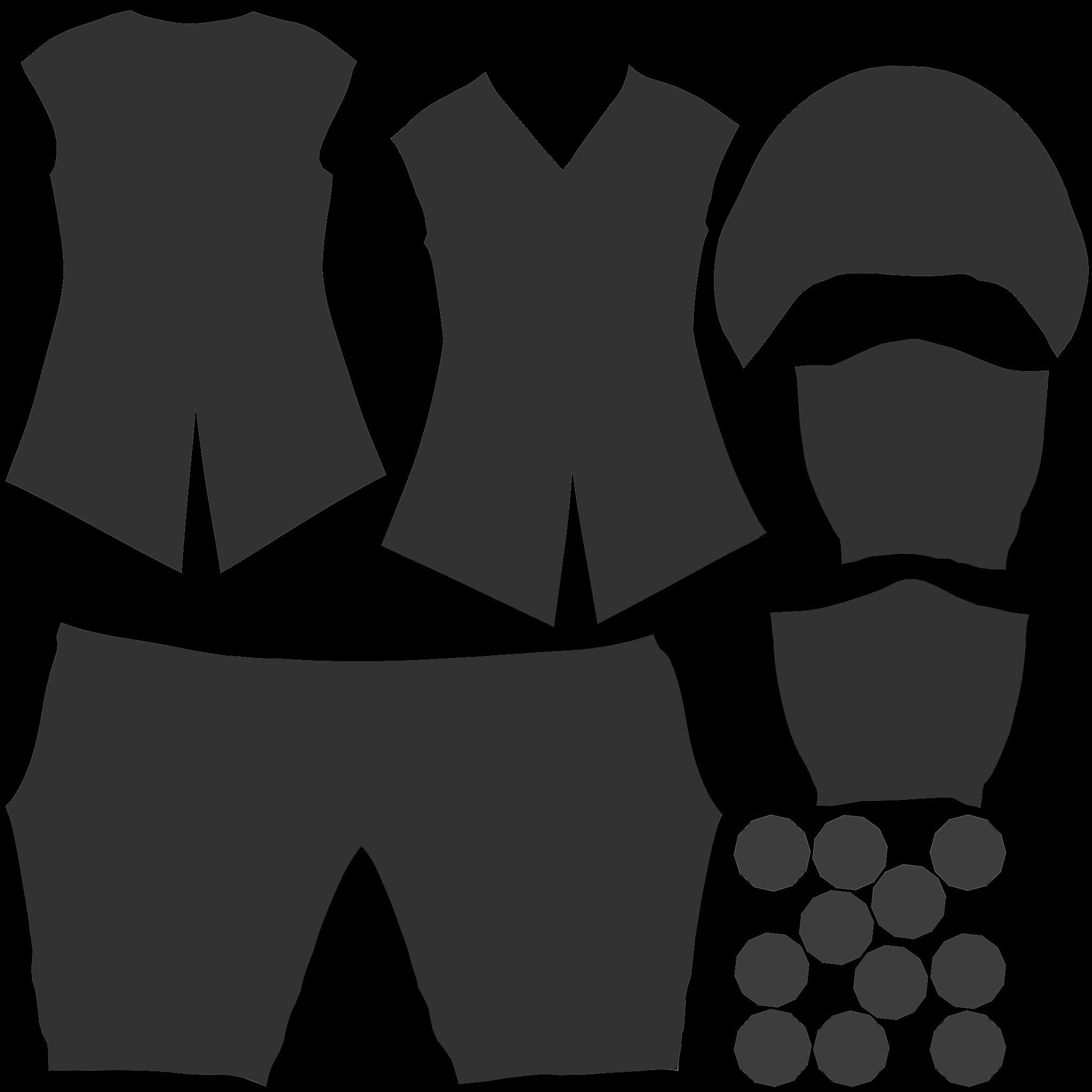 3D model Mens Medieval Hooded Ranger Outfit - TurboSquid 1845492