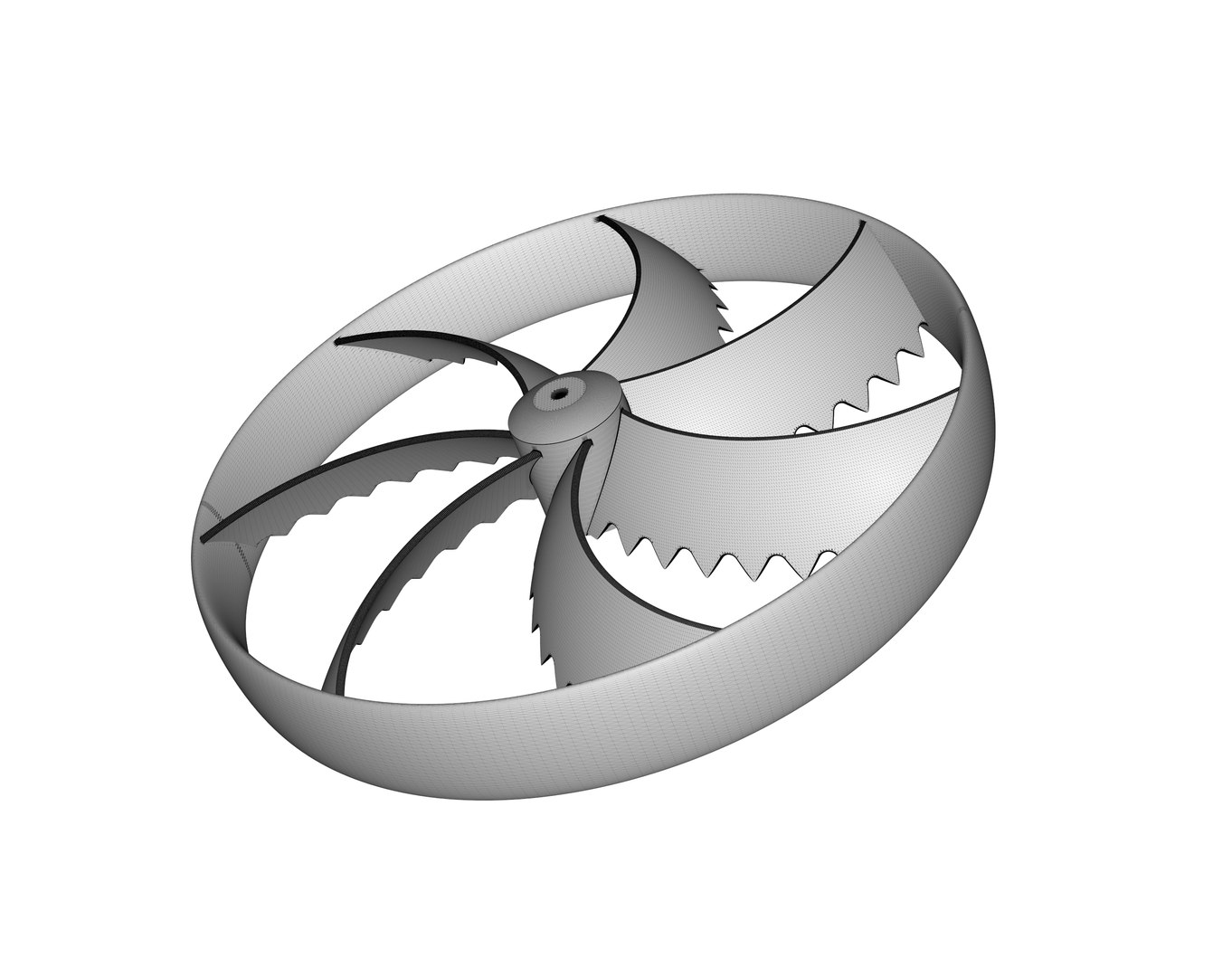 Bionic Drone Propeller 3D - TurboSquid 2268489