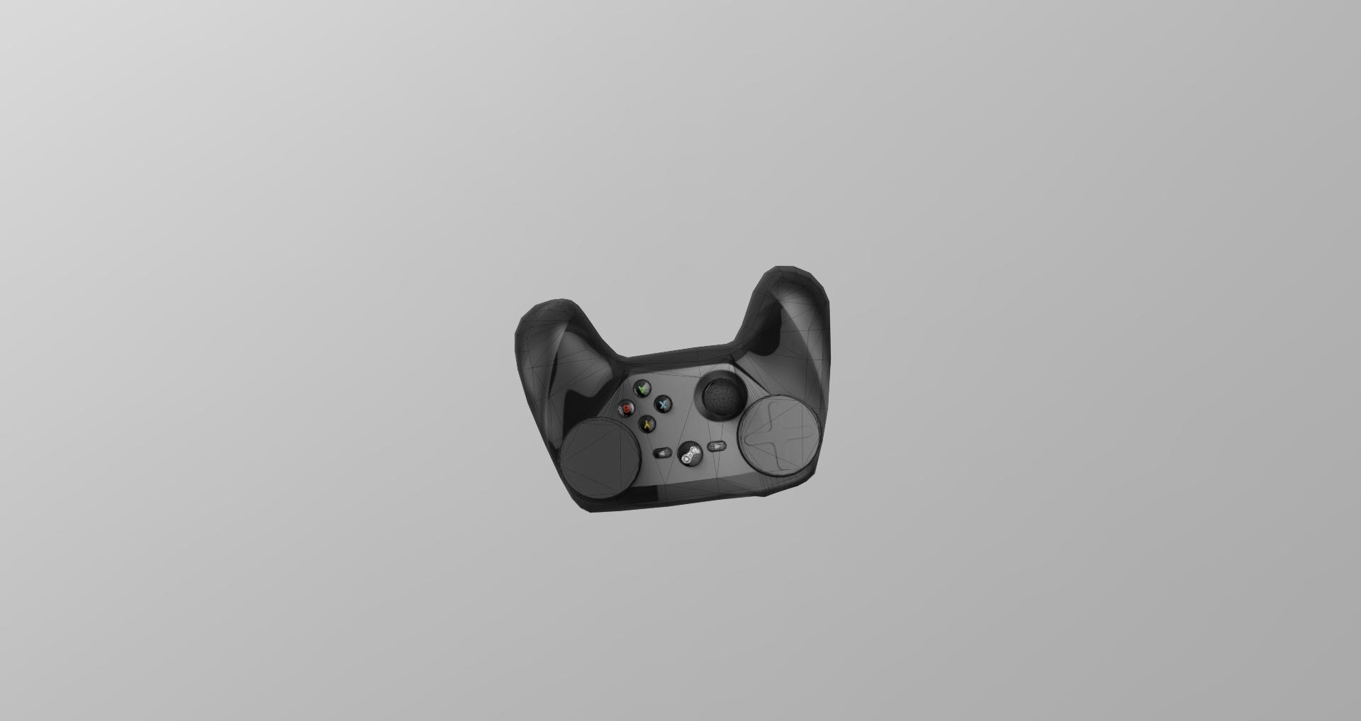 3D Steam Controller Model - TurboSquid 1355565