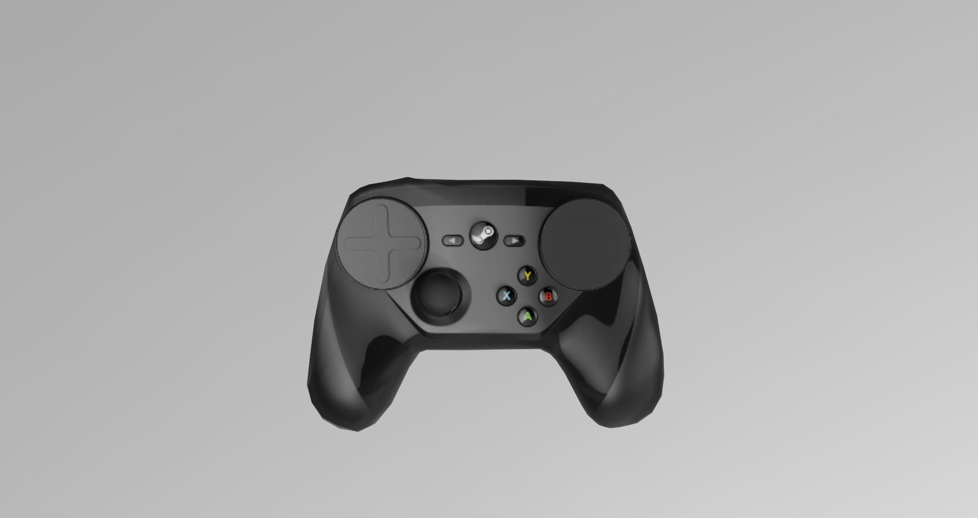 3D Steam Controller Model - TurboSquid 1355565