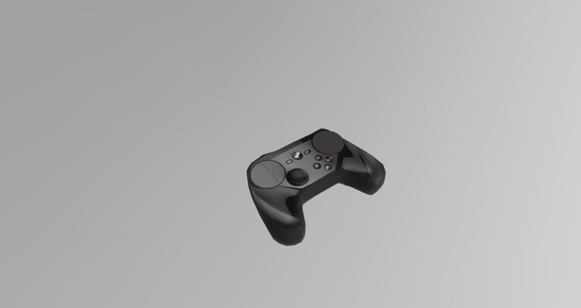 3D Steam Controller Model - TurboSquid 1355565