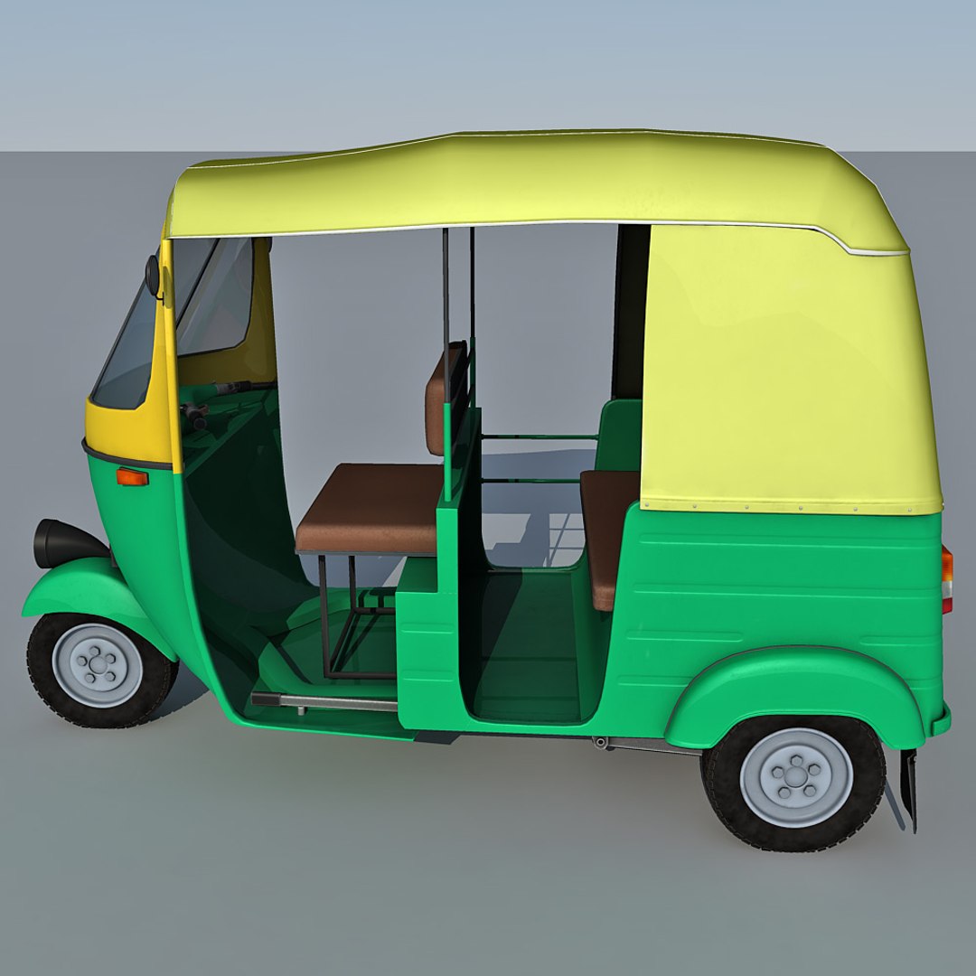 3d Model Auto Rickshaw