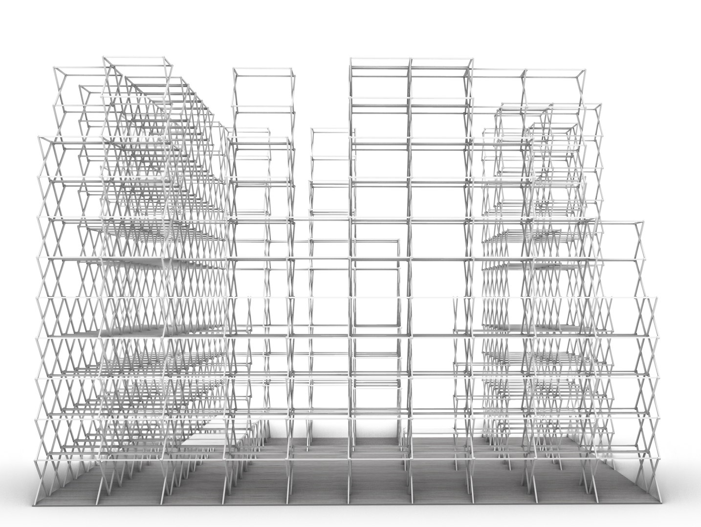 3D parametric pavilion - TurboSquid 1509067