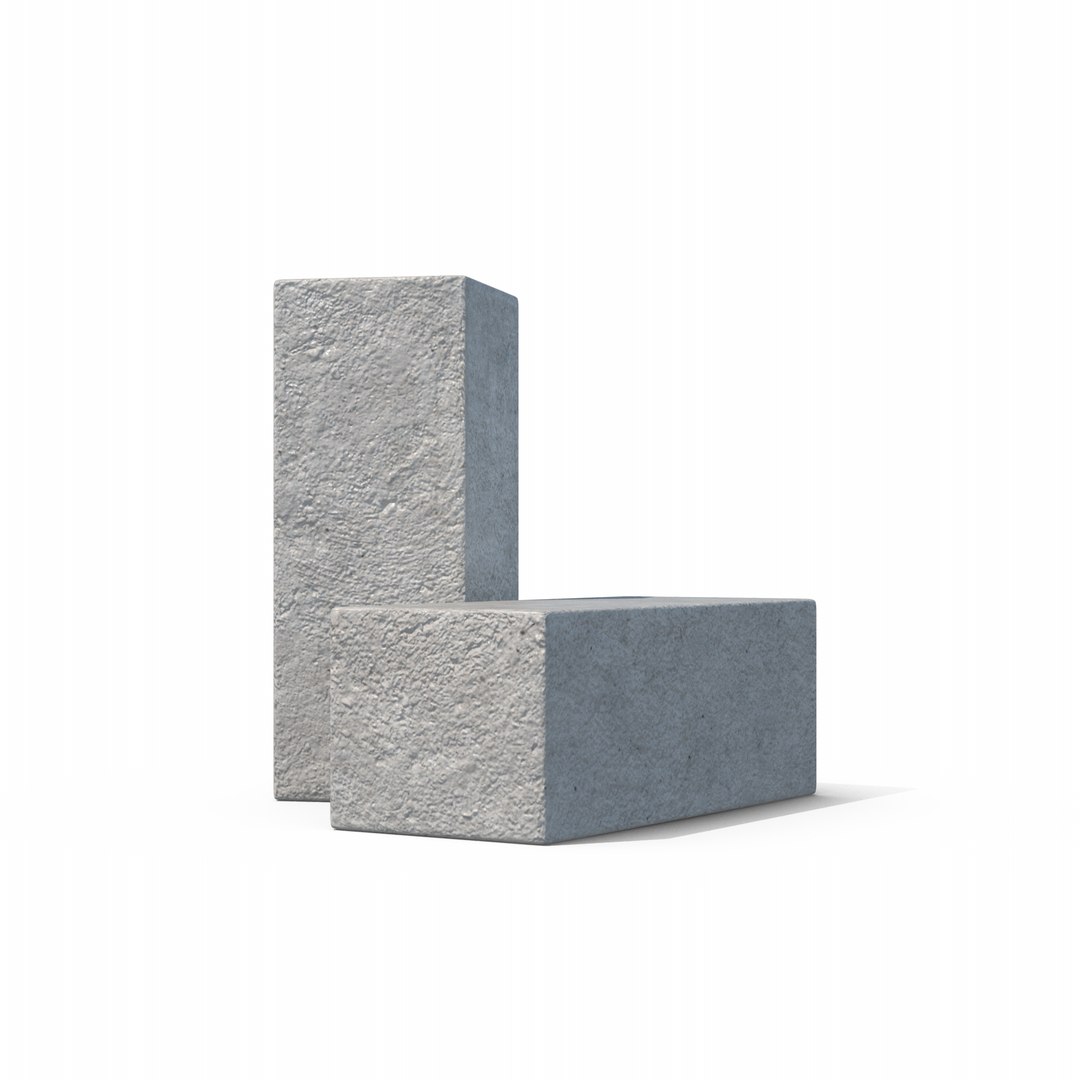 Concrete Blocks 3D - TurboSquid 2204082
