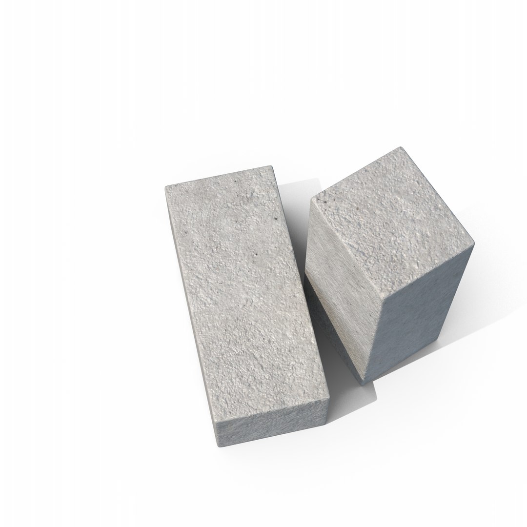 Concrete Blocks 3D - TurboSquid 2204082