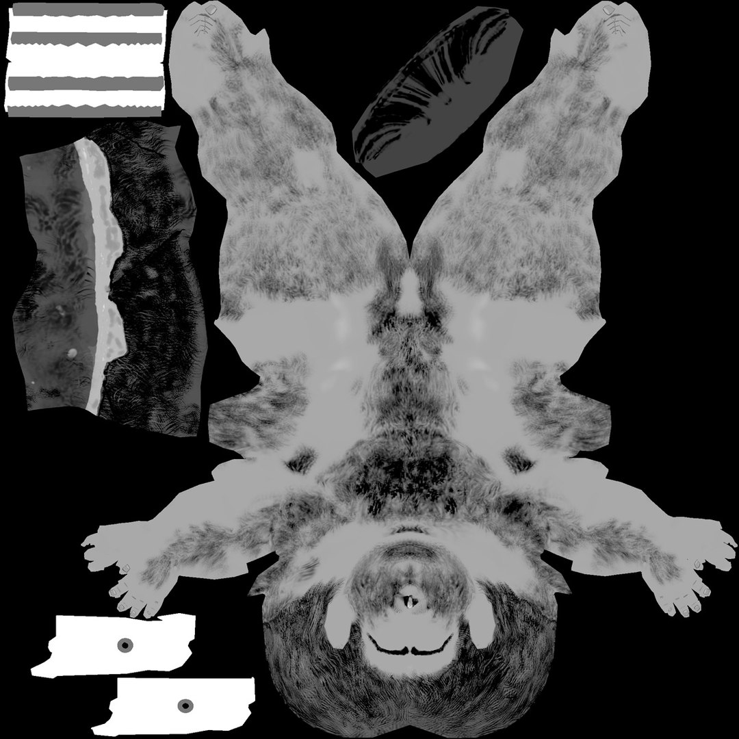 Neanderthal Man Caveman 3d Model