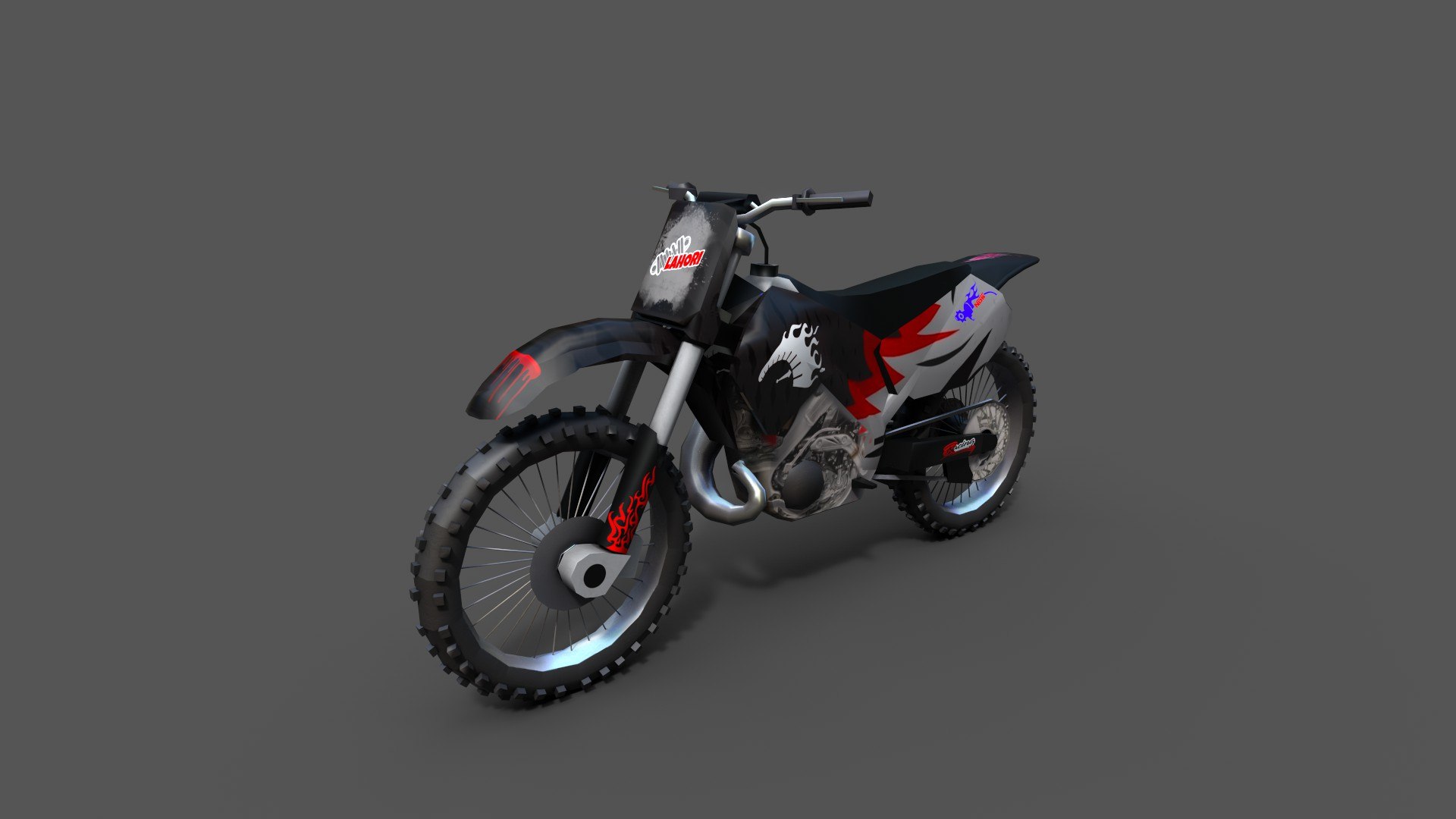 Dirt Bike X11 3D Low Poly Model With 4k PBR Texture Model - TurboSquid ...