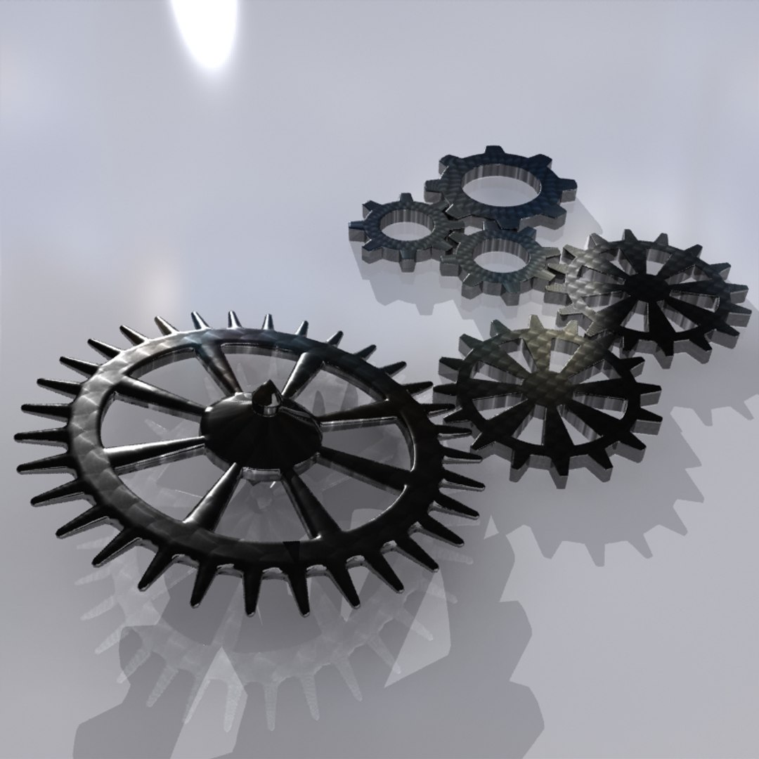 3ds Max Gear Sprocket Cog