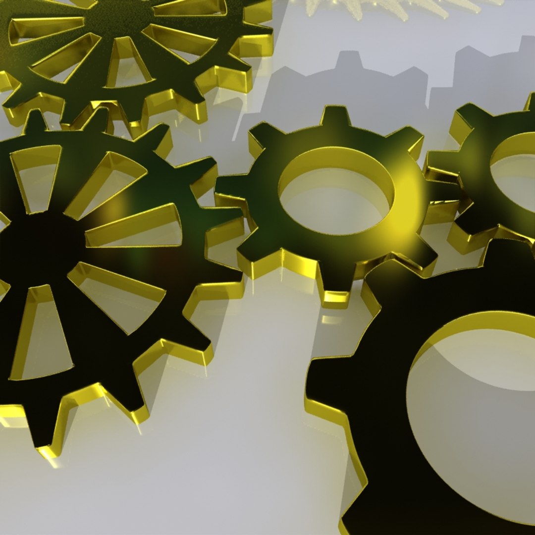 3ds Max Gear Sprocket Cog