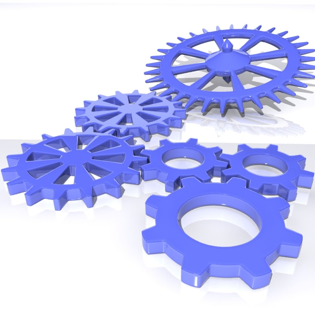 3ds Max Gear Sprocket Cog