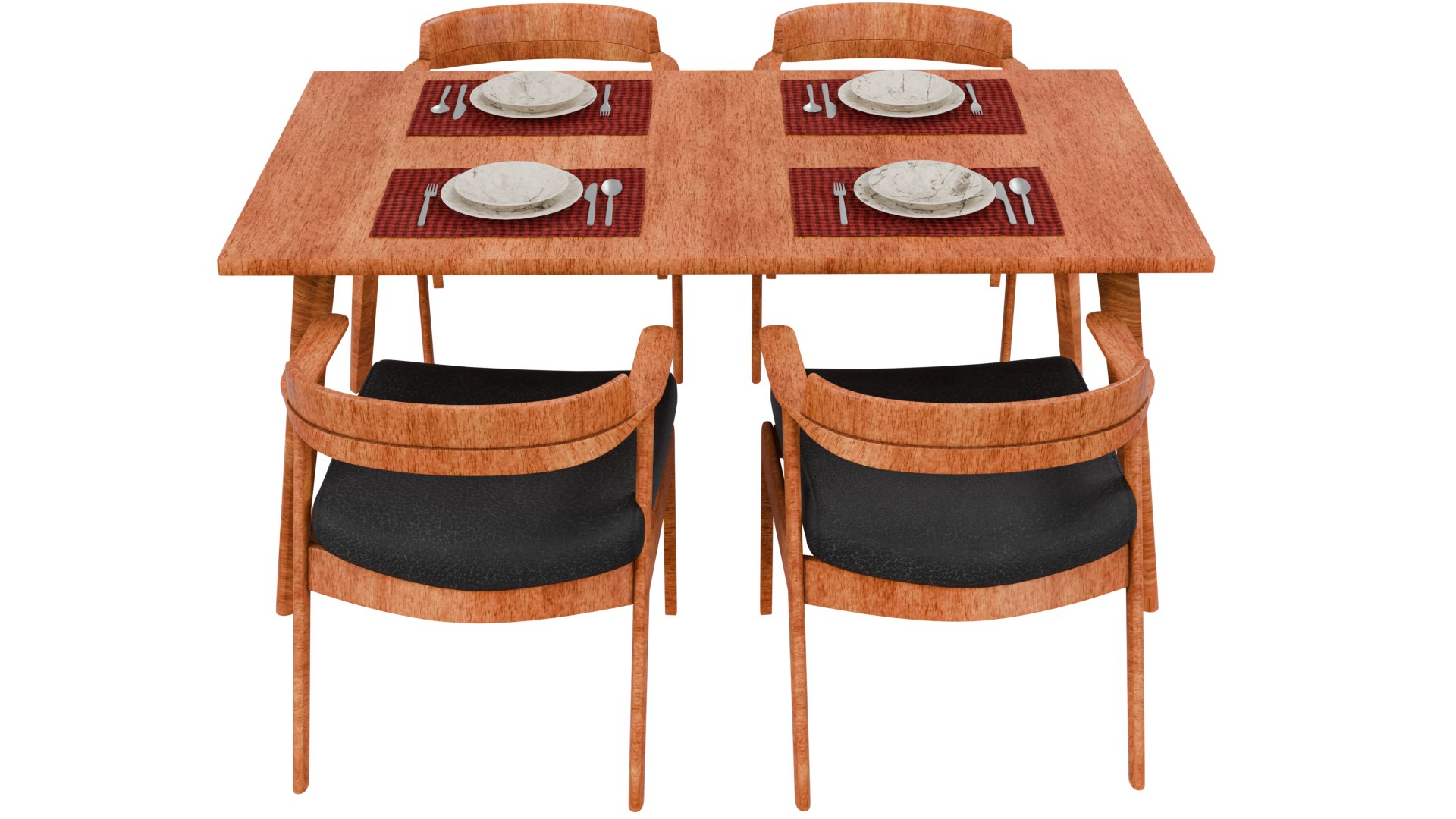 Dining Table 3D Model - TurboSquid 2512682