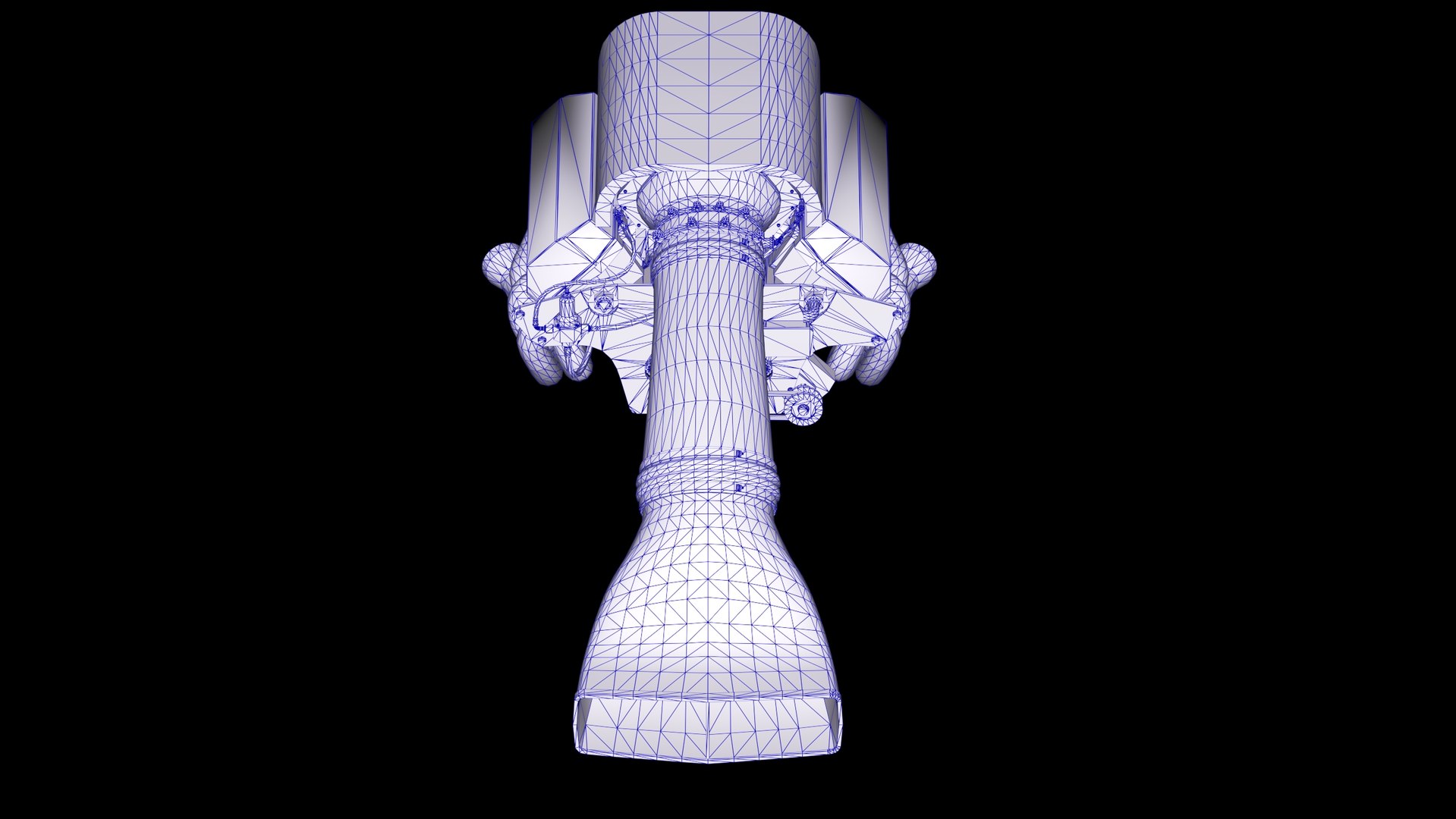 3D Prostock NHRA Drag Race V8 Engine - TurboSquid 2325566