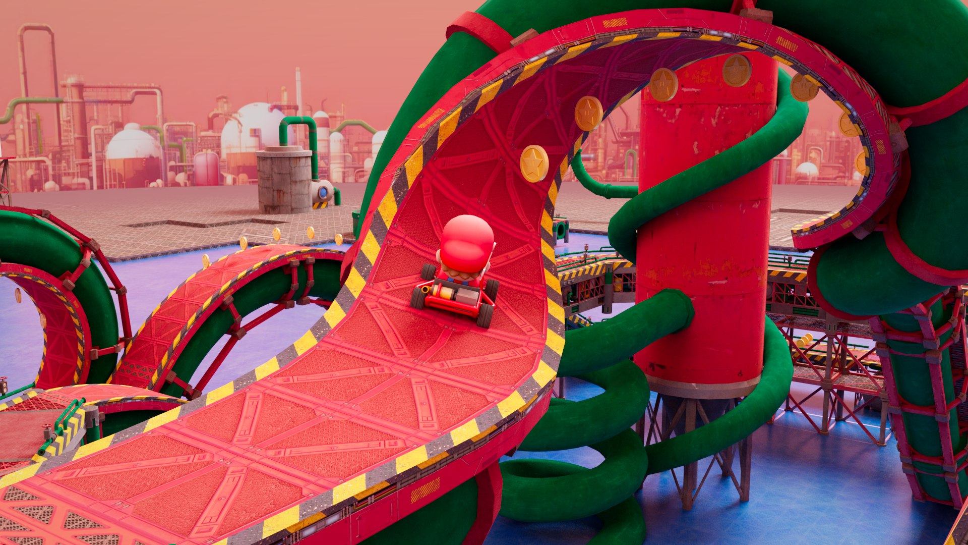 Pipe World Modular 3D Model - TurboSquid 2239911