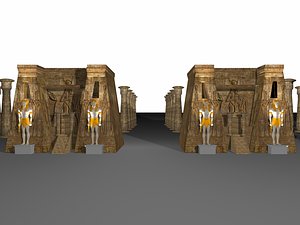 3D Pharaonic Models - Browse & Download Formats - TurboSquid
