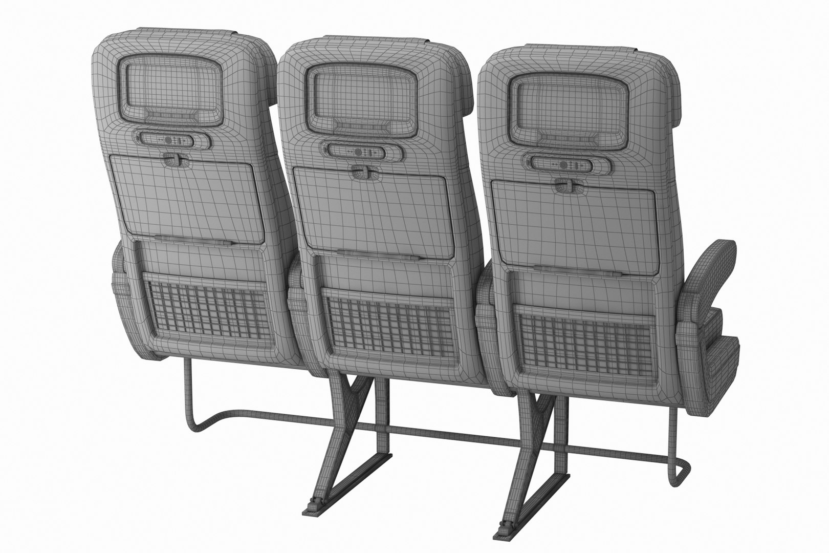 3D Airplane Chair V3 - TurboSquid 1369907