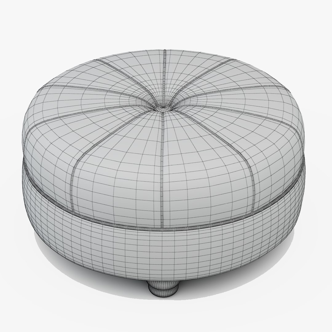 pouf p 3d model