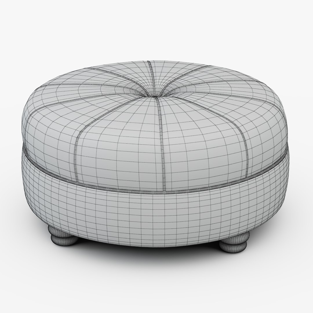 pouf p 3d model