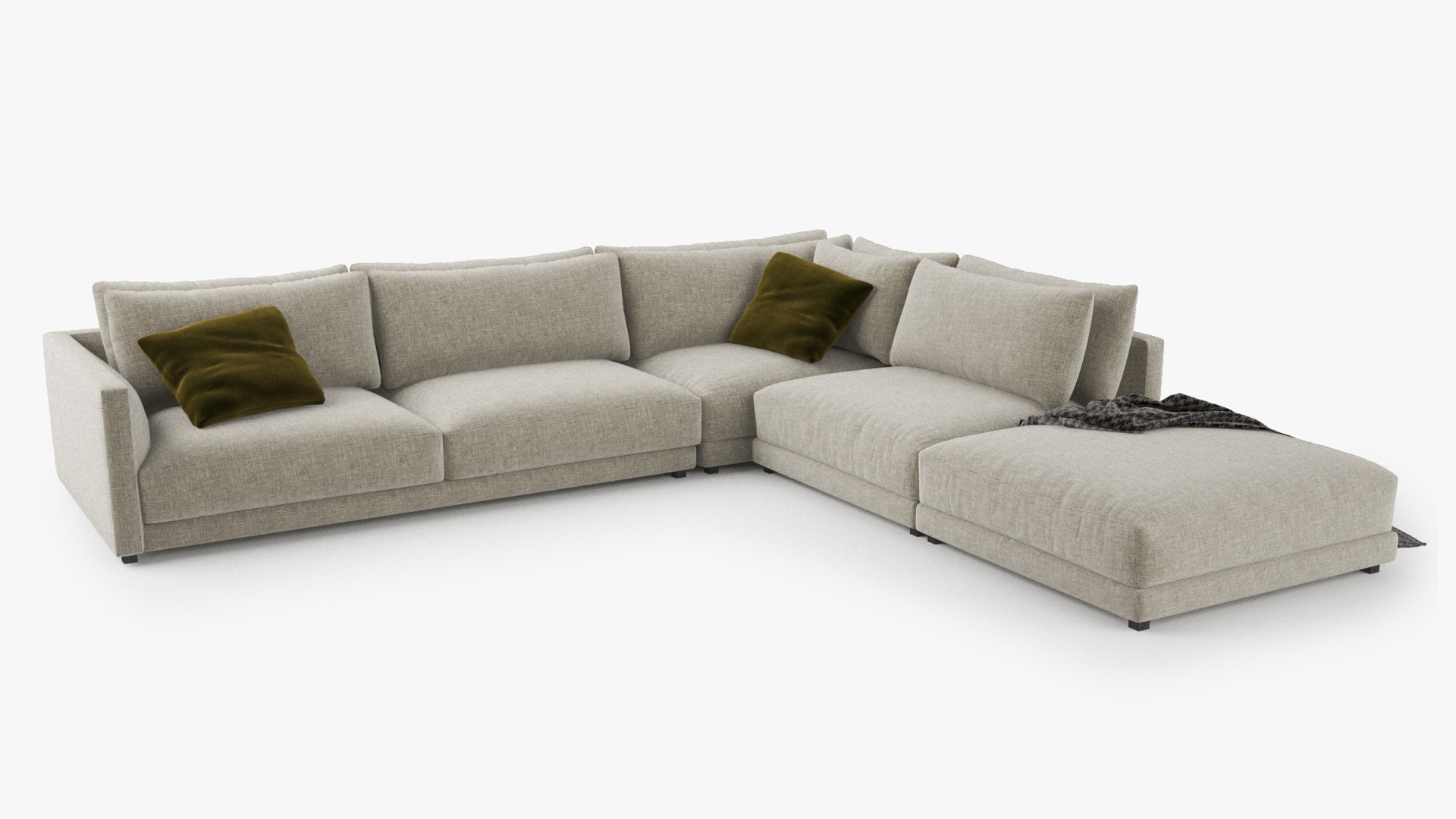 Bristol Sofa Collection 3D Model - TurboSquid 2397025