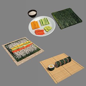 Bundle Sushi 3D Models With Enhanced License Tiers For Download ...
