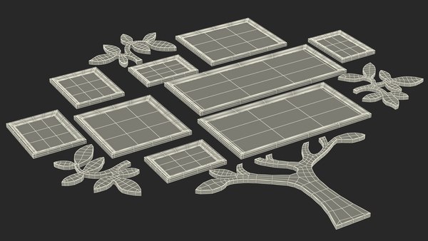 3D Family Tree Frames - TurboSquid 1859287