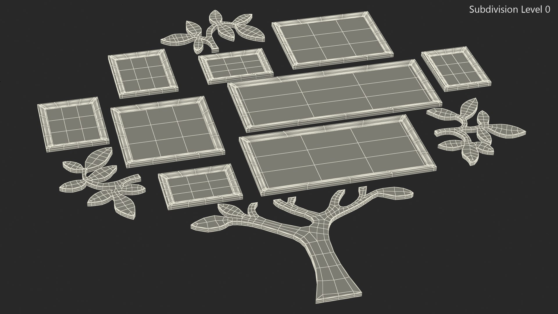 3D Family Tree Frames - TurboSquid 1859287