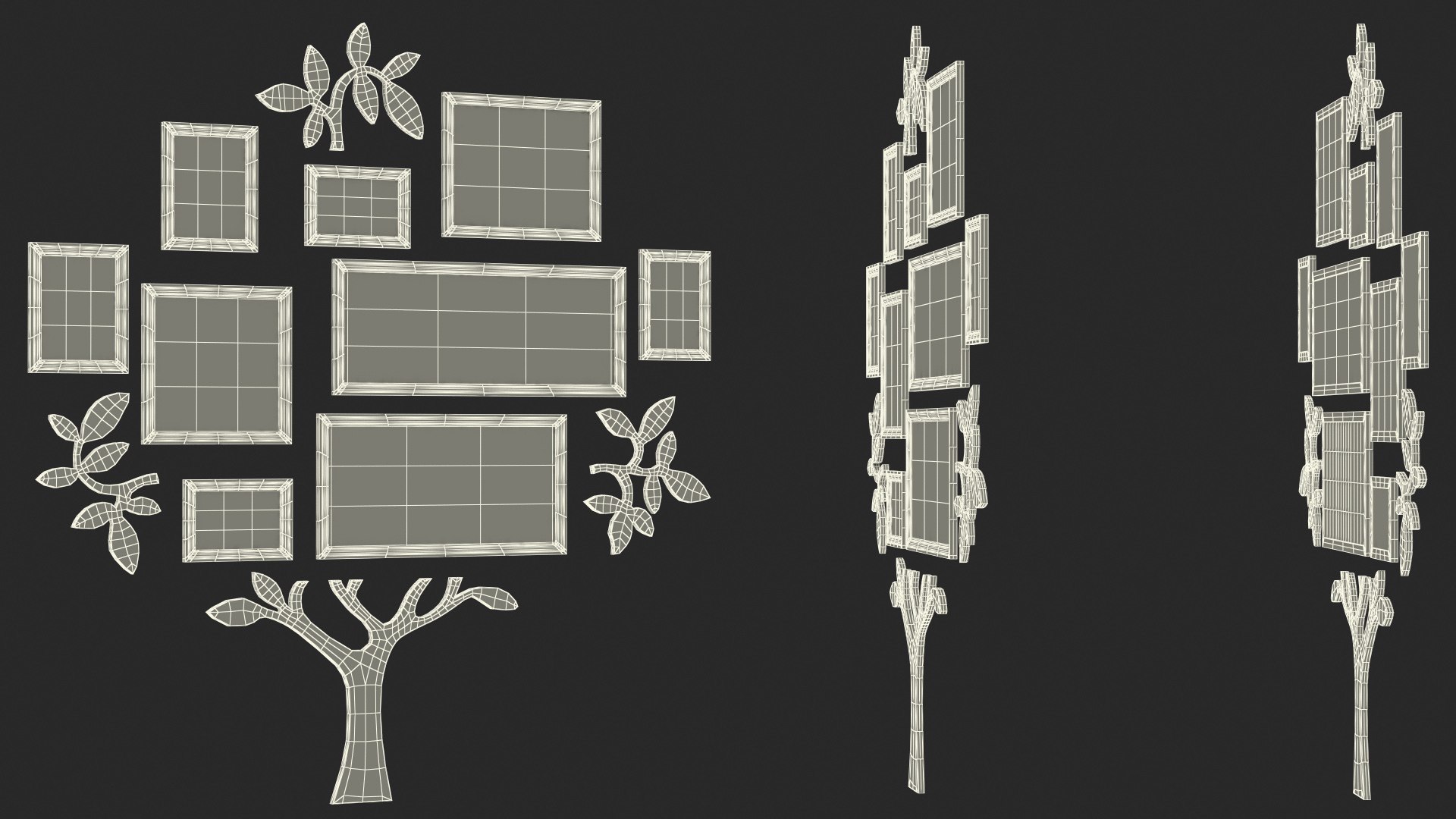 3D Family Tree Frames - TurboSquid 1859287