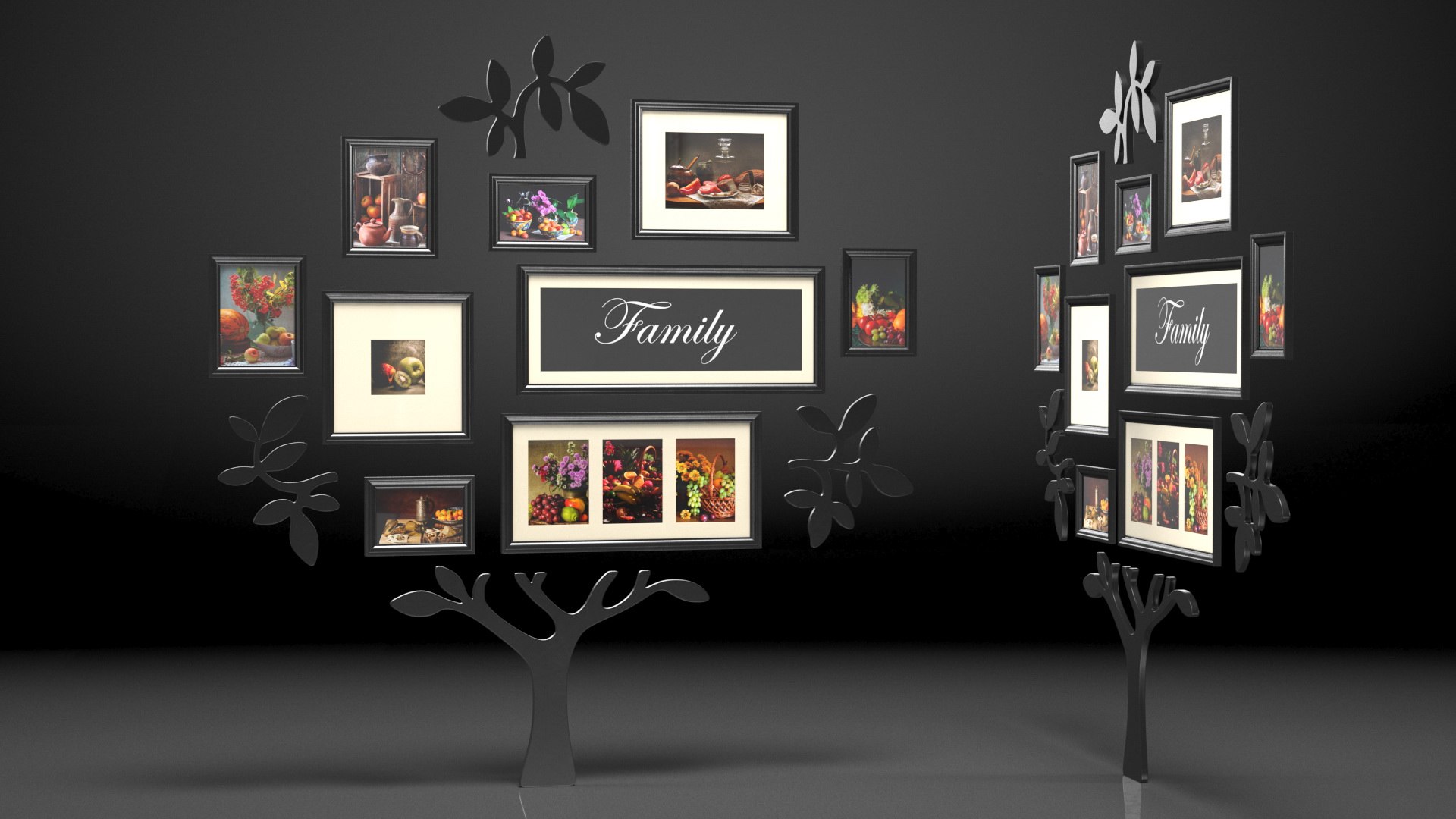 3D Family Tree Frames - TurboSquid 1859287